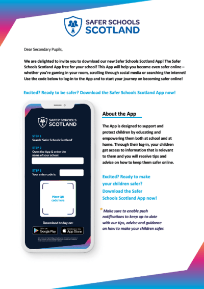England Launch Your App - Safer Schools